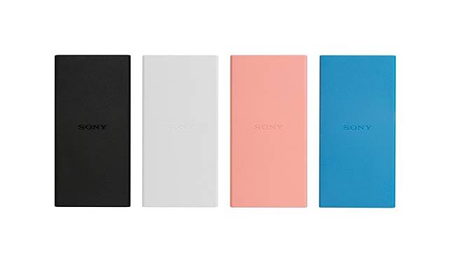 แบตเตอรี่สำรอง Sony Power Bank CP-V5B 5000 mAh + แถมสายชาร์จ SONY (ประกันศูนย์ SONY ไทย)